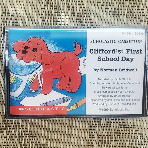 Scholastic | Other | Vintage 999 Cliffords First School Day Cassette ...